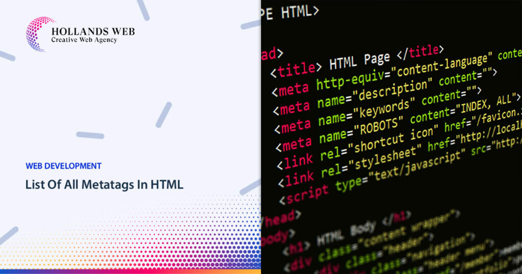 List Of All Metatags In HTML - Hollands Web